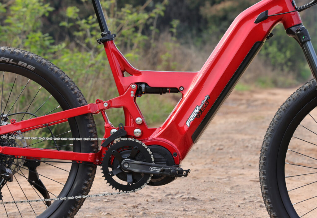 1000W full suspension eBikeCC - FreyBike