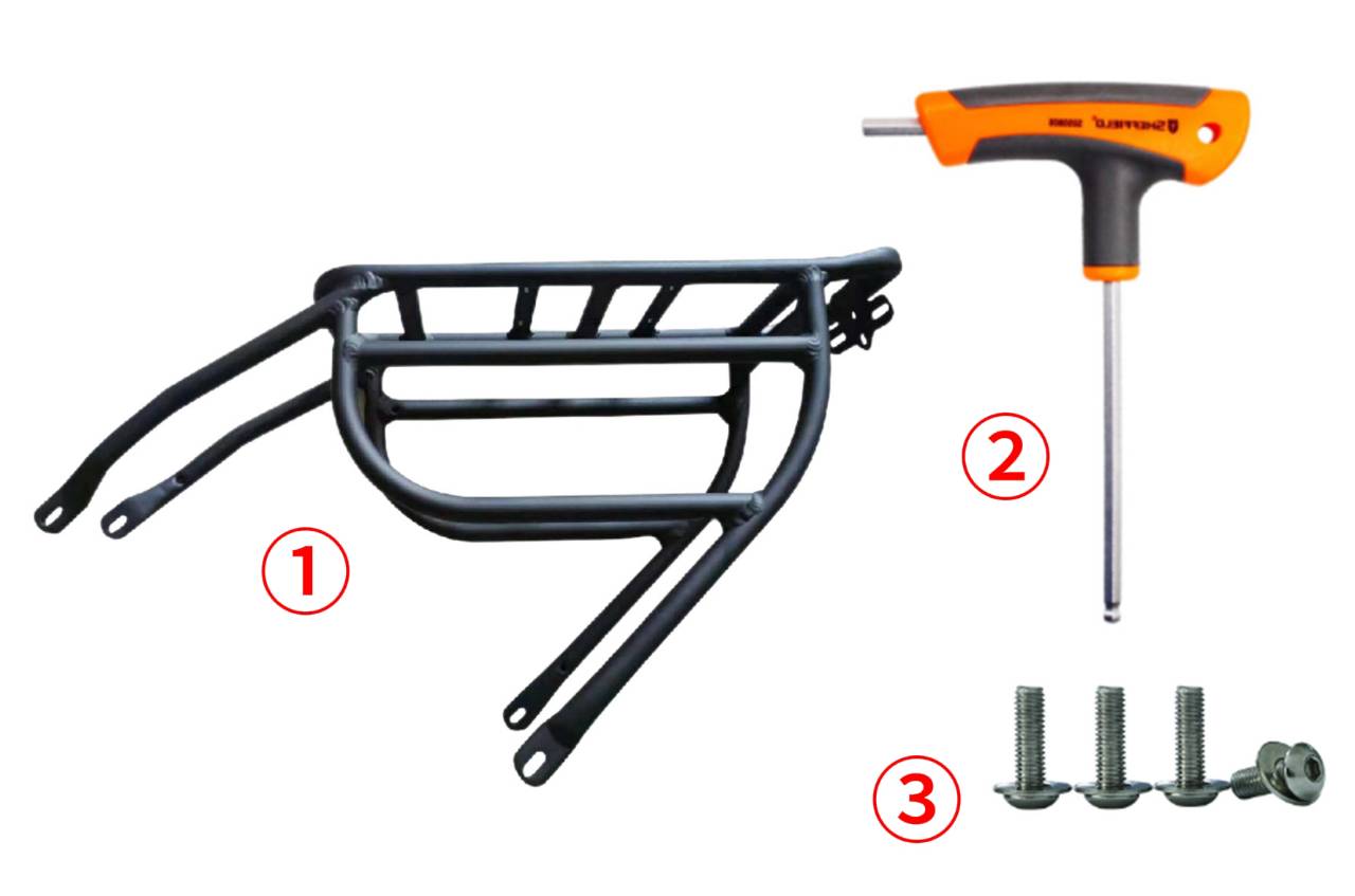 Rear rack installation - FreyBike
